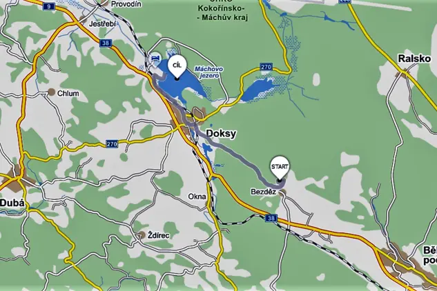 Výlet na Máchovo jezero - Bezděz